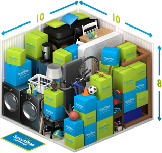 Storage Units in Oshawa, ON at 600 Fox St | SmartStop