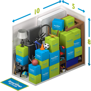Storage Unit Size Guide | SmartStop Self Storage